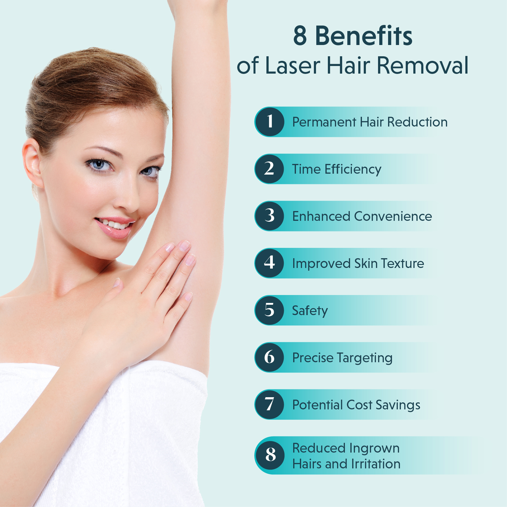 Top 10 Benefits Of Laser Hair Removal Know Why It s The Best