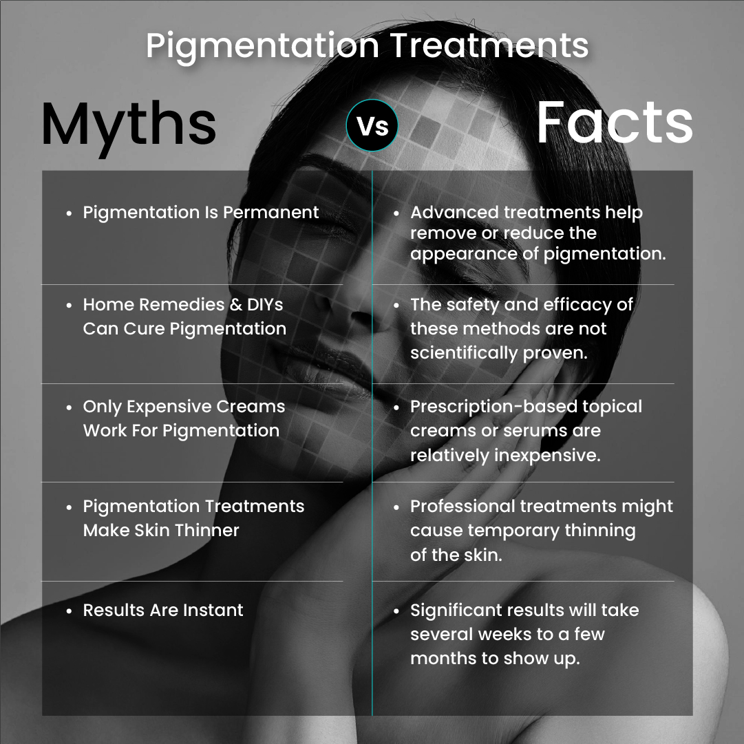 Myths and Facts About Pigmentation Treatments | Dermatologist’s Guide